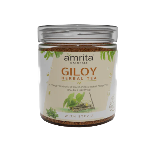 Amrita Naturals Giloy Tea With Stevia 200g – One India Organic